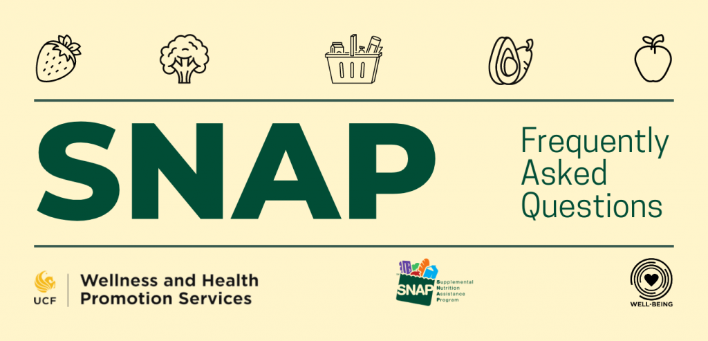 SNAP Frequently Asked Questions • Wellness & Health Promotion Services ...